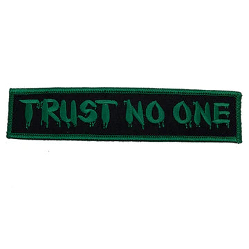 TRUST NO ONE Patch – Hot Rock Hollywood